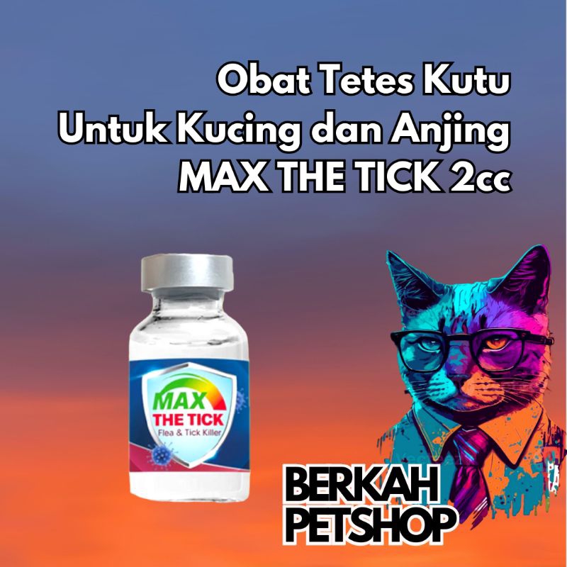 Jual Obat Tetes Kutu Kucing dan Anjing | MAX THE TICK 2cc | Shopee ...