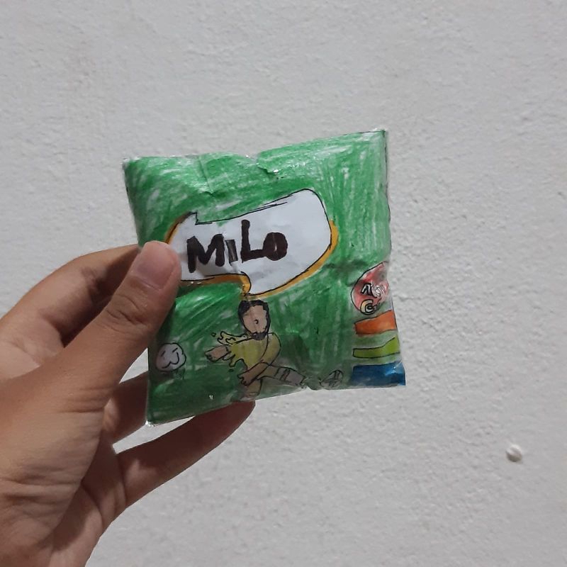 Jual Paper Squishy kertas gambar milo | Shopee Indonesia