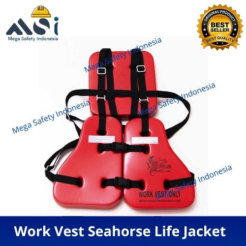 Jual Life Jacket Pelampung Work Vest Sea Horse Pelampung Life Jacket ...