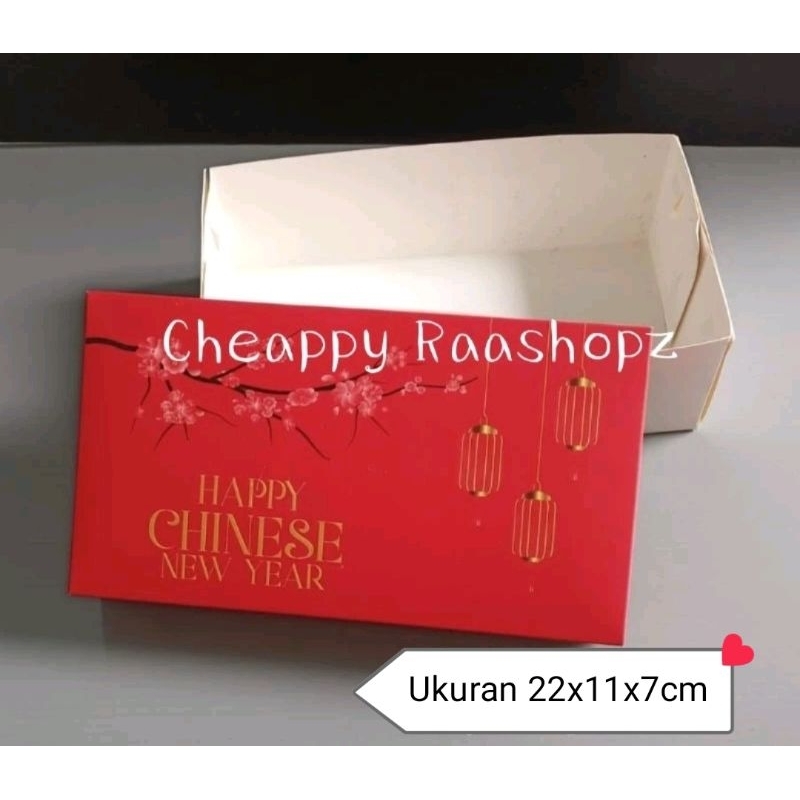 Jual CNY Box Imlek 22x11 x7cm Box Imlek 22x12 Box Imlek 2 toples 350gr ...