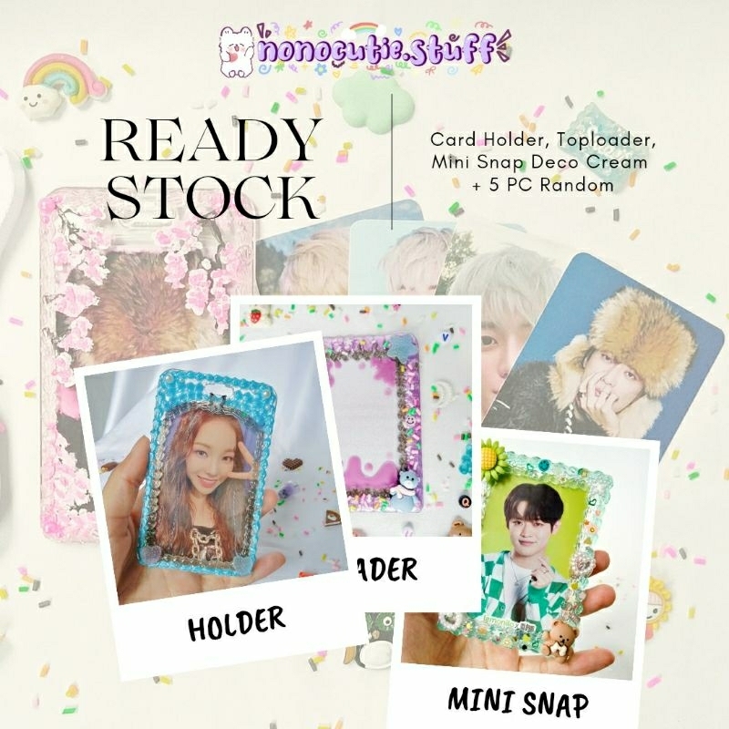 Jual [READY] Photocard Holder Acrylic / Toploader Ultra Pro / Mini Snap ...