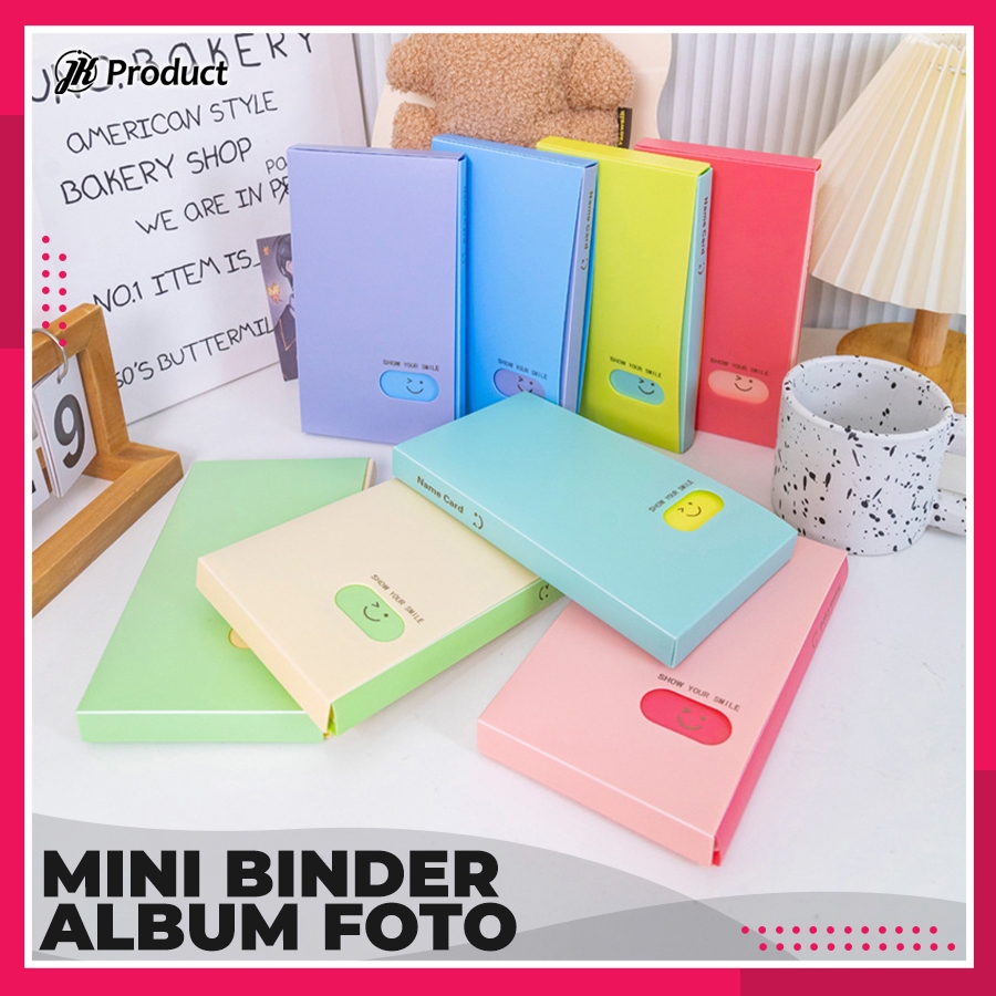 Jual Mini Binder Album Tempat Foto Kartu Nama Photo Card Kpop | Shopee ...