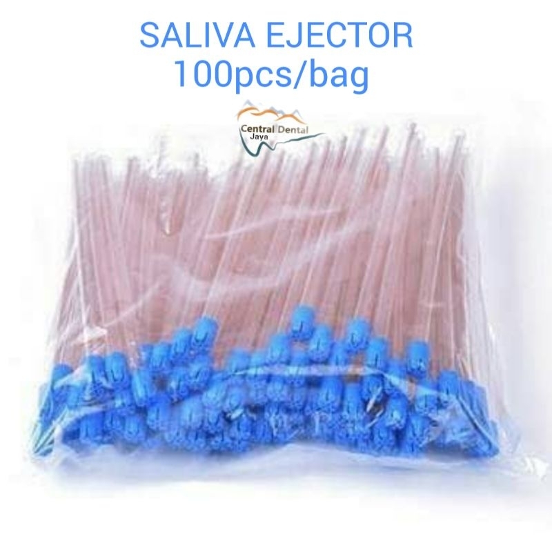 Jual Saliva Ejektor isi 100pcs / Dental Suction Tip / Saliva Ejektor ...