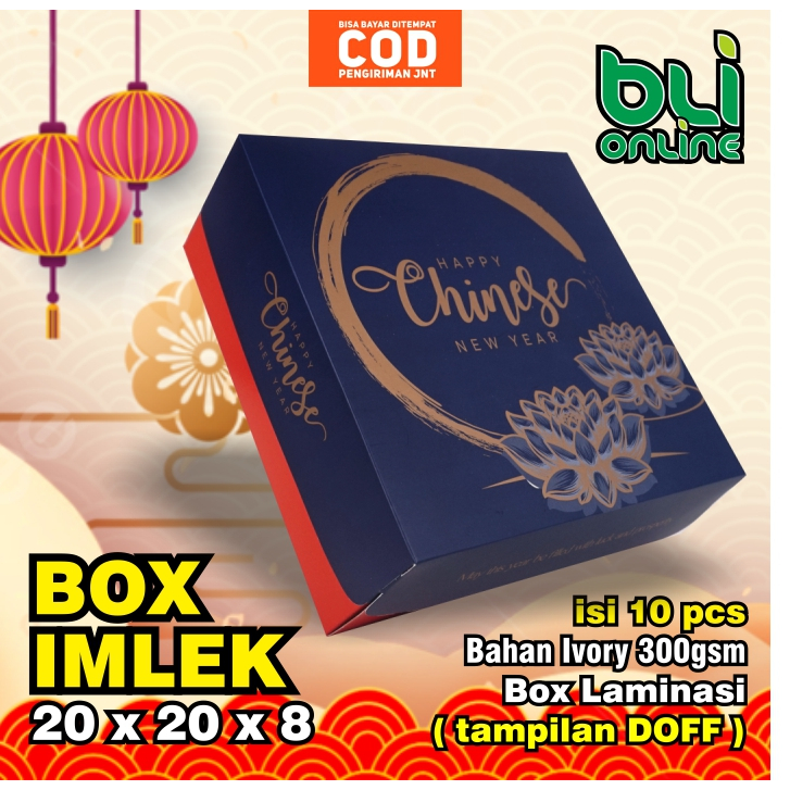 Jual Box Imlek 20 x 20 x 8 / Chinese New Year / Hampers CNY / Hampers ...