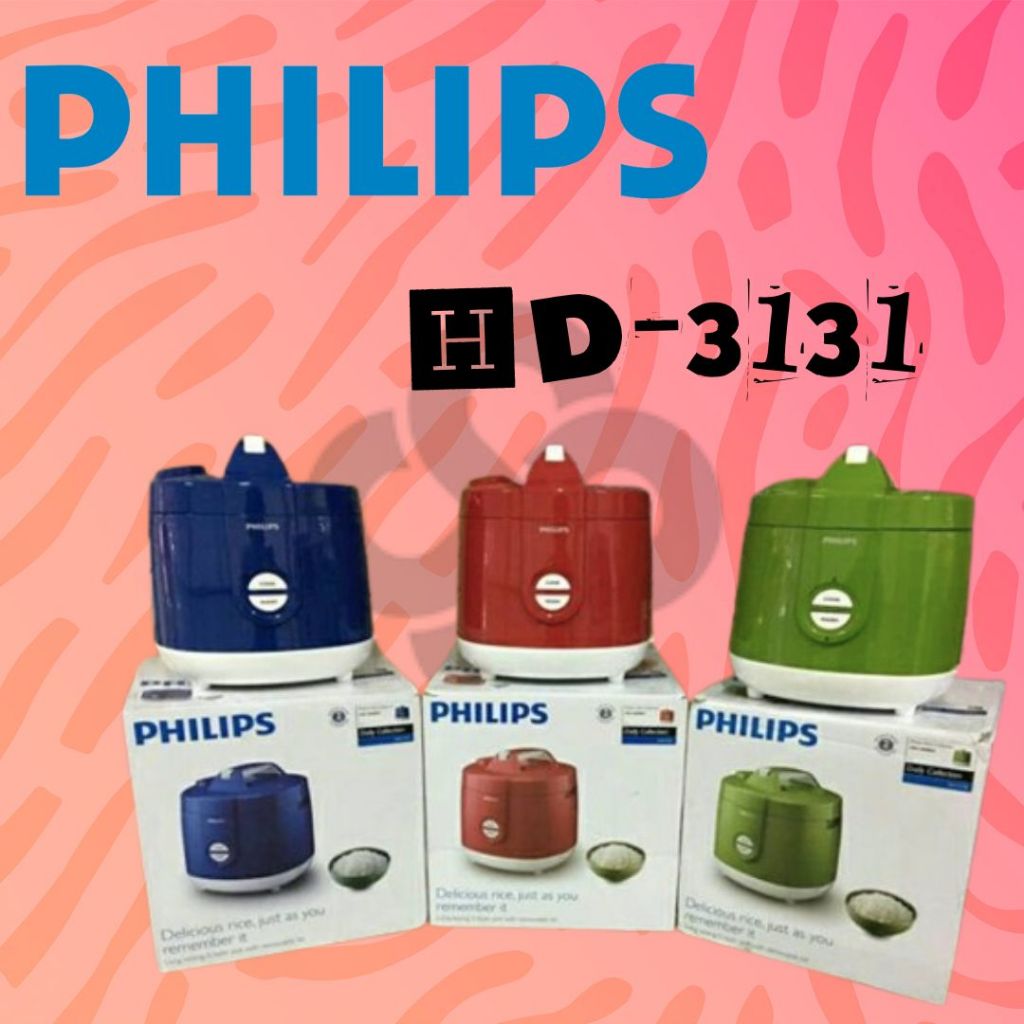 Jual Philips HD3131 HD-3131 HD 3131 Daily Collection Rice Cooker 2 ...