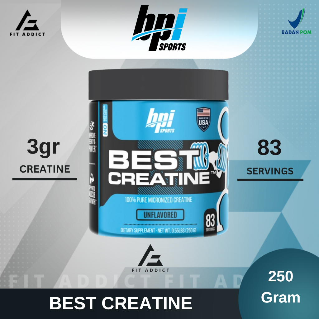 Jual Bpi Sports Best Creatine 250 Gram 83 Serving Micronized ...