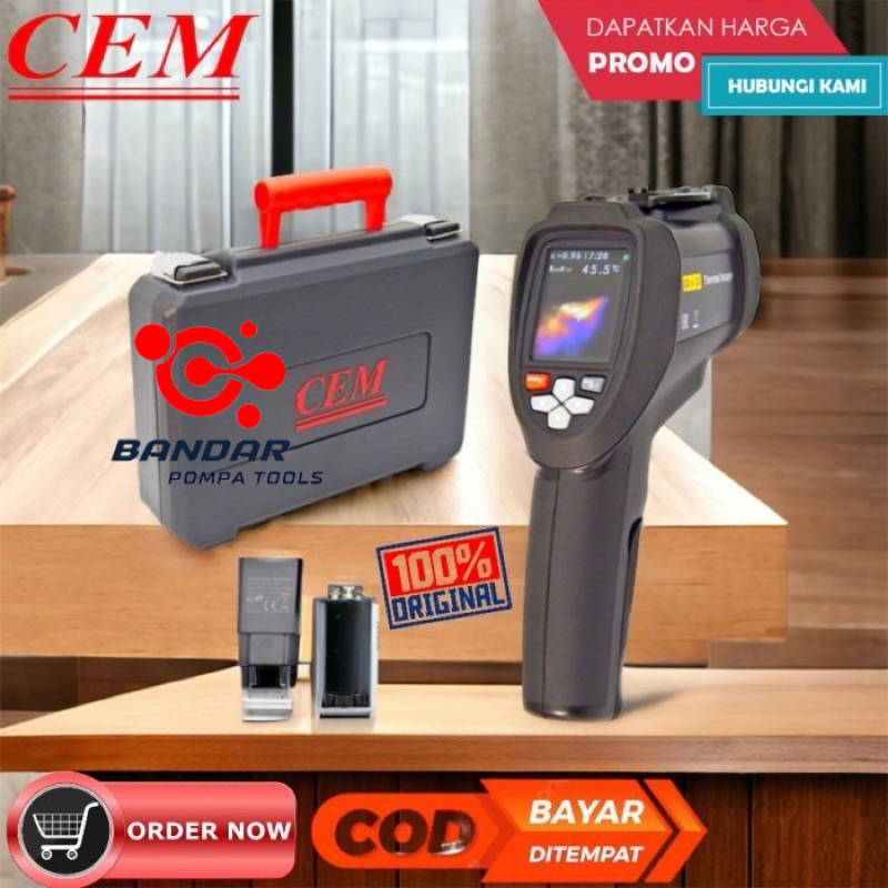 Jual Thermal Camera CEM Instruments DT-9868 Infrared Imager Thermometer DT9868 Instrument Termal ...