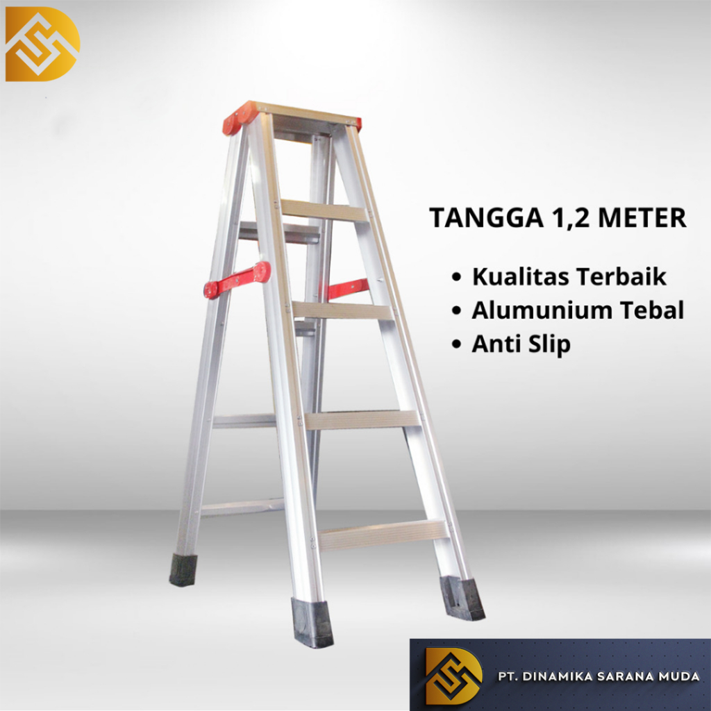 Jual INOVASI KONTRUKSI - TANGGA ALUMUNIUM / TANGGA LIPAT A JUMBO ...