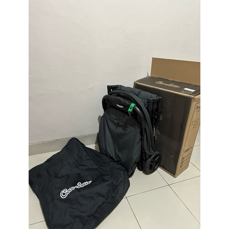 Jual Preloved Stroller Lipat Cocolatte Iconic Plus (Dark Grey) | Shopee ...