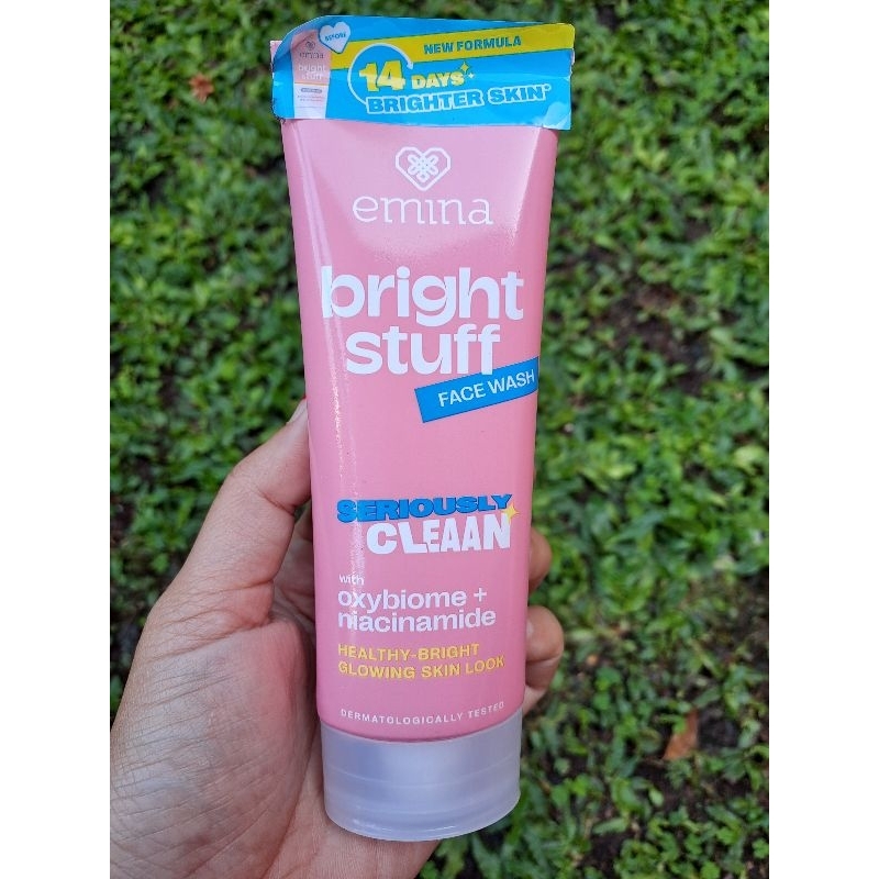 Jual EMINA BRIGHT STUFF FACIAL WASH 100g/50g | Shopee Indonesia