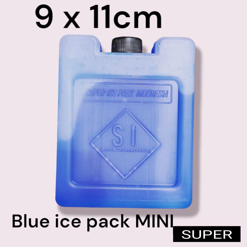 Jual Ice Pack Kecil Blue Ice Pack Mini Reusable Pengganti Dry Ice ...