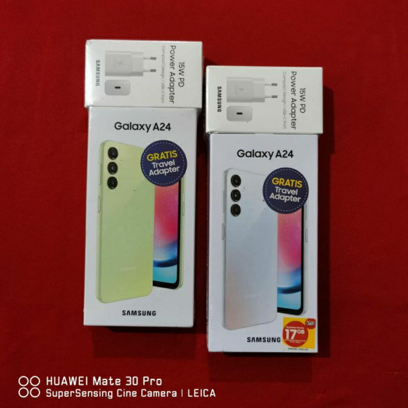 Jual SAMSUNG A24 8/128GB FREE ADAPTER GARANSI RESMI BARU NO REPACK ...