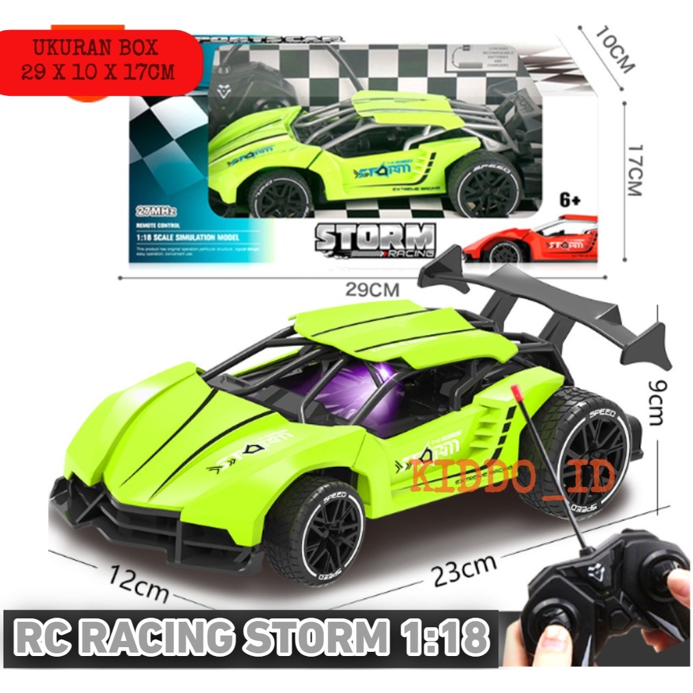 Jual Mainan Mobil Balap anak / Mobil RC Racing skala 1:20 / Mobil remot ...
