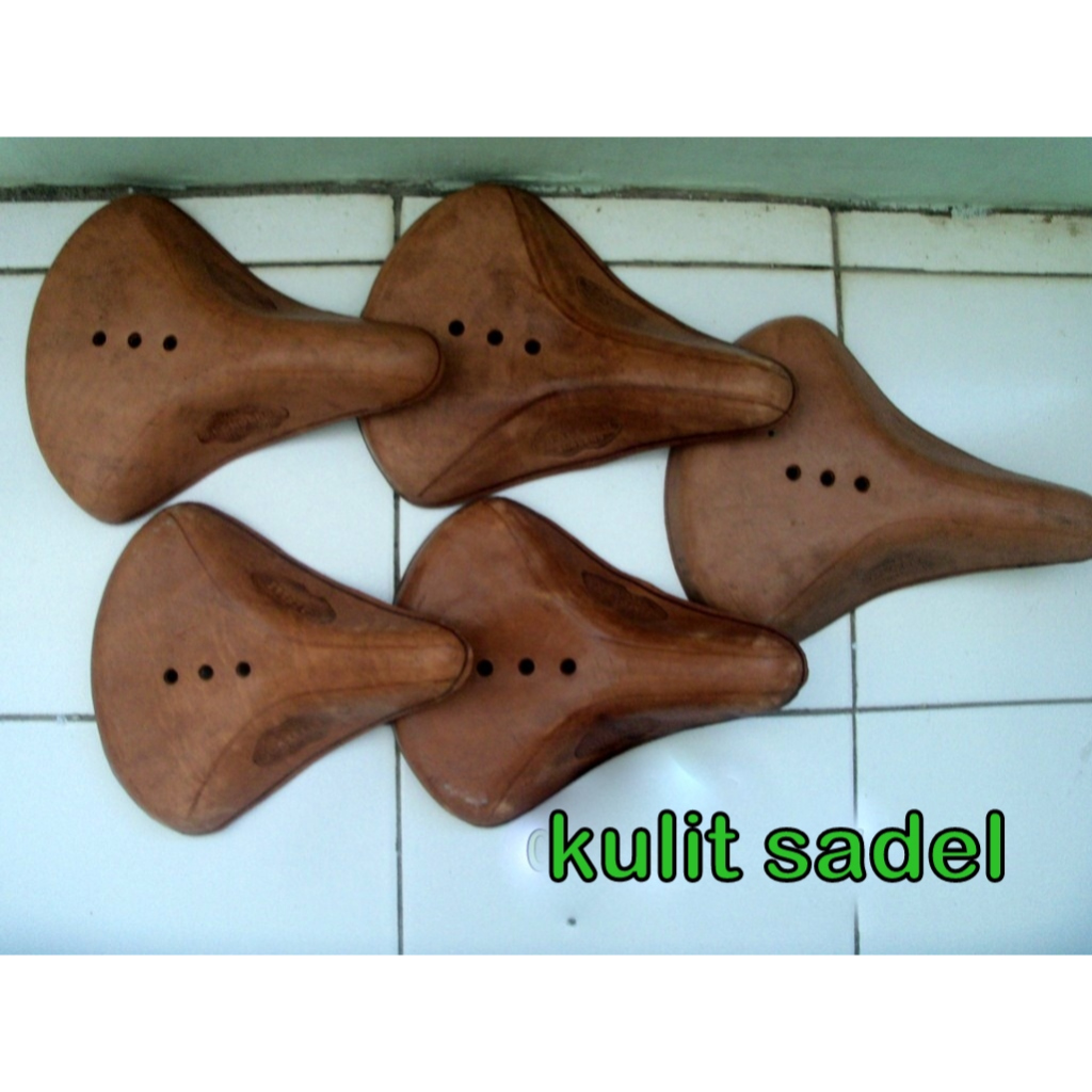 Jual kulit jok sepeda onthel kulit sadel sepeda onthel sudah termasuk ...