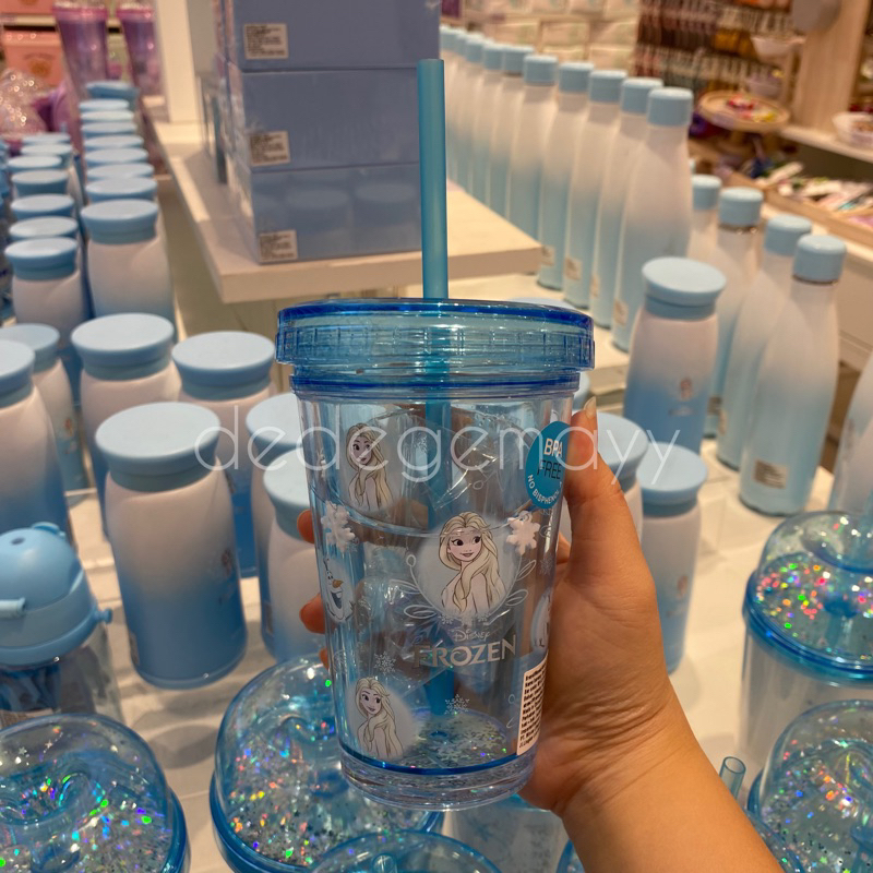 Jual Miniso x Frozen - Tumbler Botol Minum Termos Stainless Frozen Elsa ...