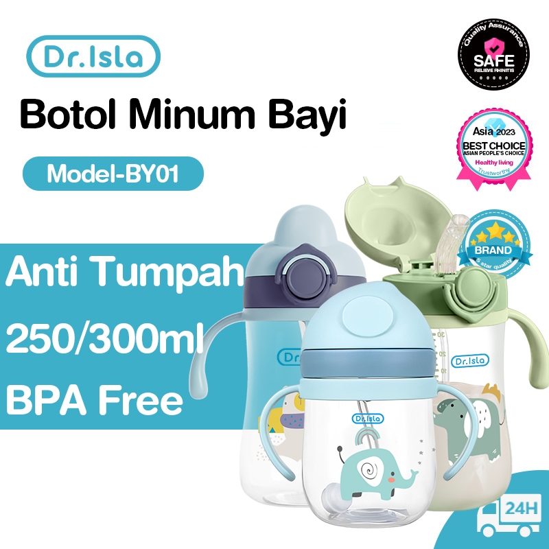 Jual Dr.isla Botol Minum Bayi/botol minum anak/Botol Bayi 250Ml ...