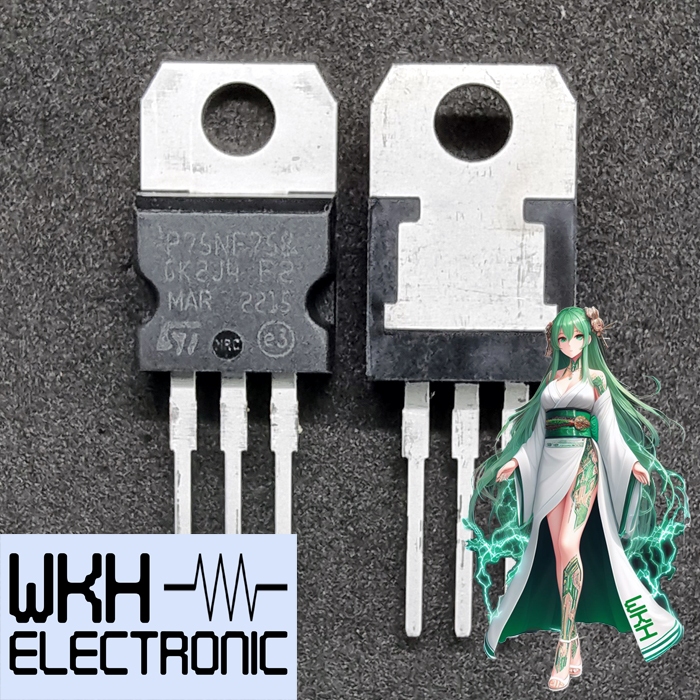 Jual P75NF75 STP75NF75 Electric MOSFET 75V 75A | Shopee Indonesia