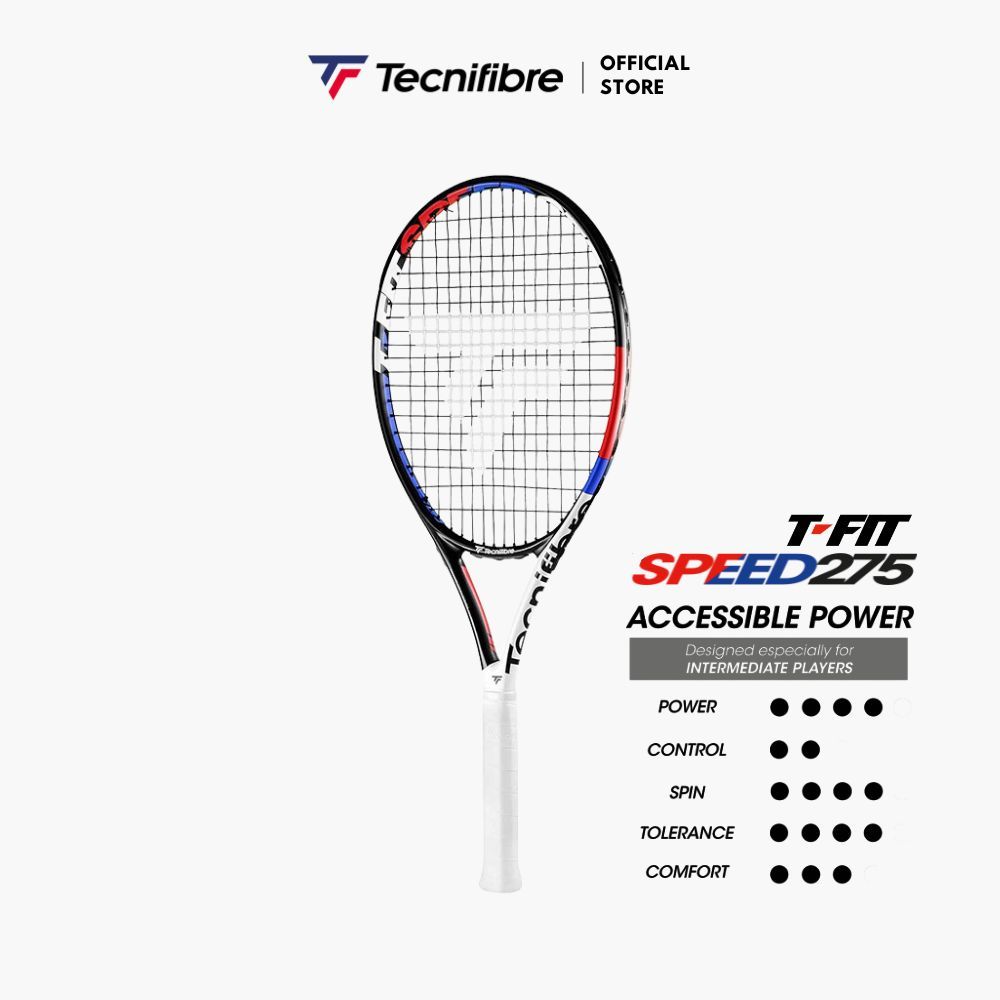 Jual Tecnifibre Tennis Racket T-FIT 275 SPEED | Raket Tenis | Shopee ...