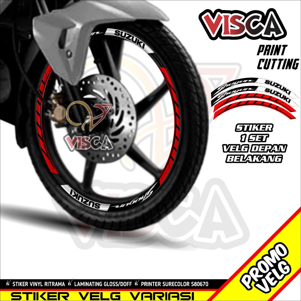 Jual Stiker Velg List Velg Motor Stiker Velg Shogun Hitech 2 | Shopee ...