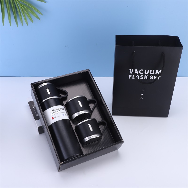 Jual VACUM FLASK SET GIFT BOX HAMPERS 500ml / TUMBLER BOTOL MINUM SET ...