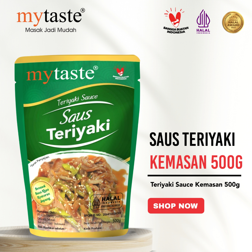 Jual My Taste Teriyaki Sauce 500 Gram | Shopee Indonesia