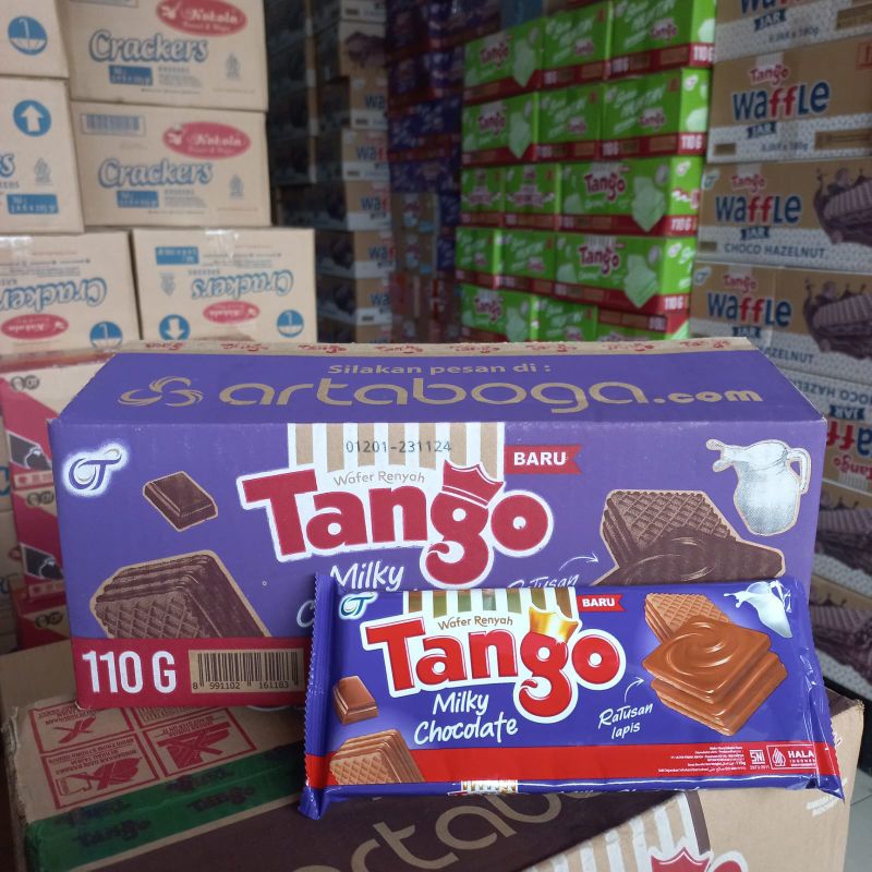 Jual Tango wafer 110gr 1 dus isi 24 pcs | Shopee Indonesia