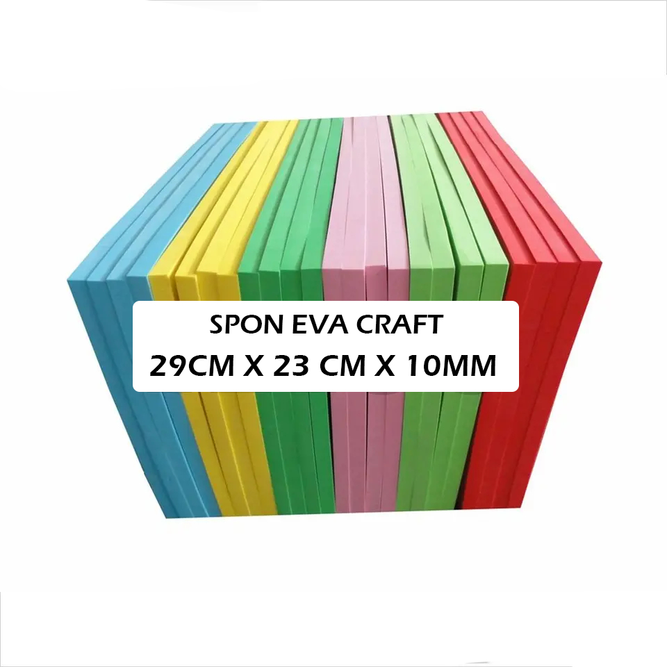 Jual Busa Ati 10mm / Spon Eva Kerajinan / Spon Ati Warna | Shopee Indonesia