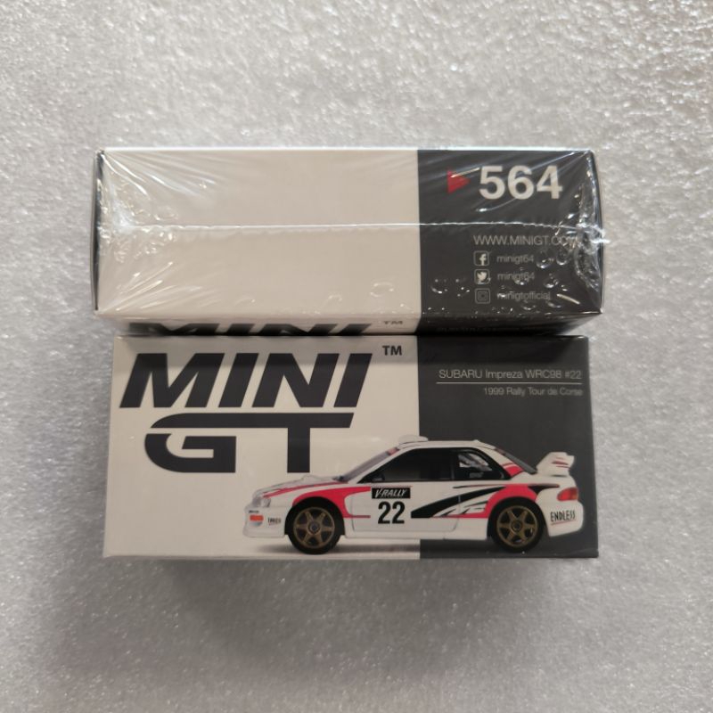 Jual MINI GT 564 SUBARU IMPREZA WRC98 #22 - 1999 RALLY TOUR DE CORSE ...