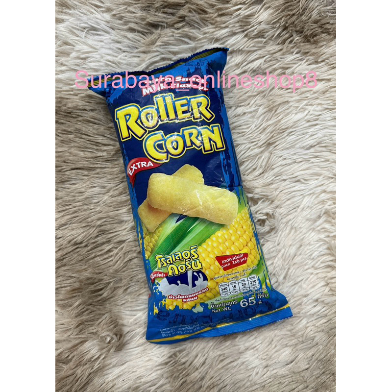 Jual Corn Snack Milk Flavour Roller Extra Corn #snack Bangkok Thailand ...