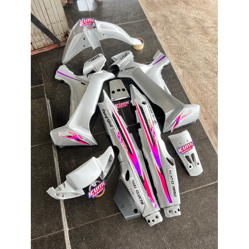 Jual body bodi set FIZR F1ZR POSWAN SSTWO cover body set halus FREE ...