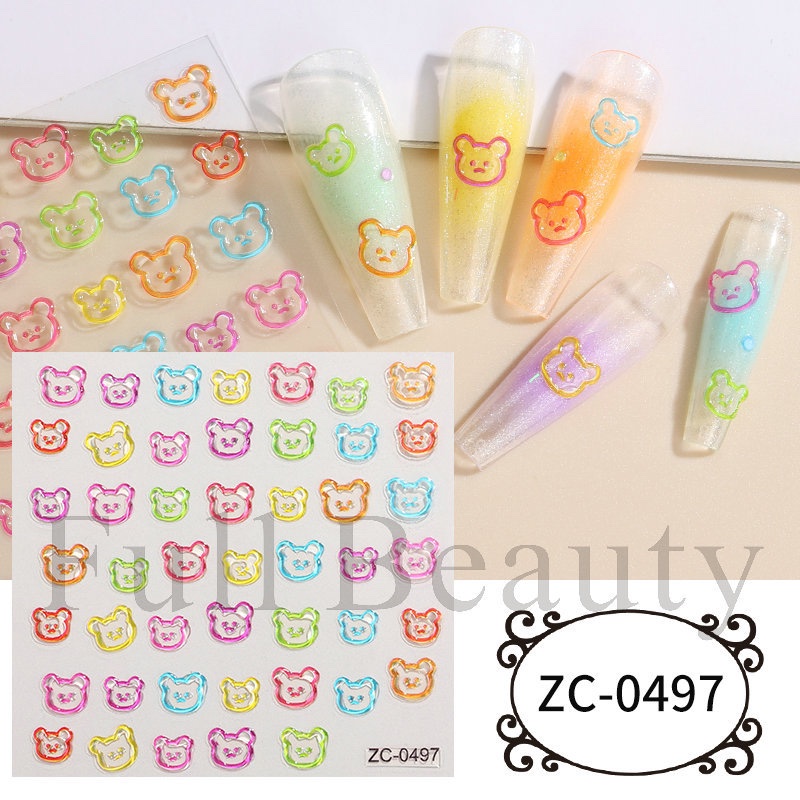 Jual Bear Gummy Candy Festive Colorful Colourful Gell Jelly Transparent ...