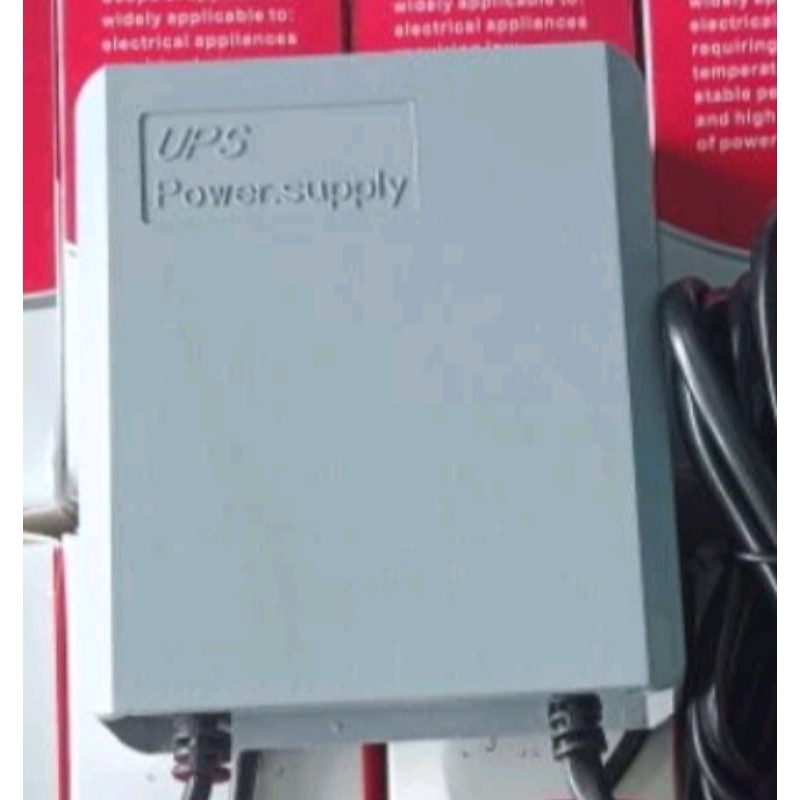 Jual UPS DC 12V 9V 5V 2A untuk backup CCTV Absensi router HTB | Shopee ...