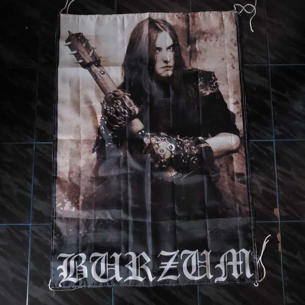Jual Poster BURZUM - VARG VIKERNES - Textile Poster / Poster Kain ...