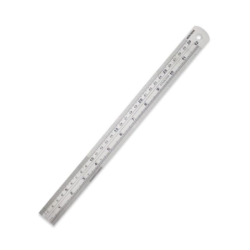 Jual Stainless Steel Ruler 30 cm | Penggaris Besi 30 cm | Penggaris ...