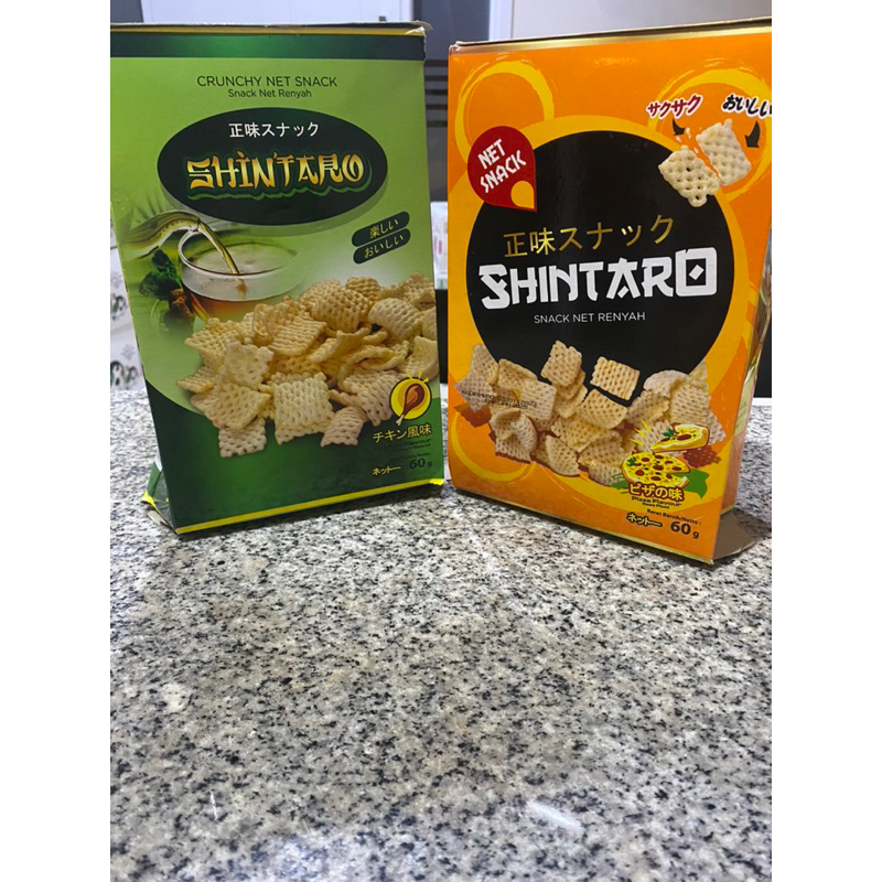 Jual Snack Net Renyah Crunchy Net Snack Shintaro 12 kotak 720gram ...