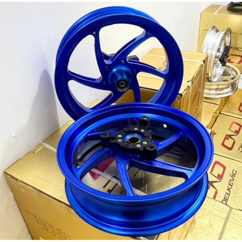 Jual Velg depan belakang sport rim set nmax-155 old/ nmax new alumunium ...