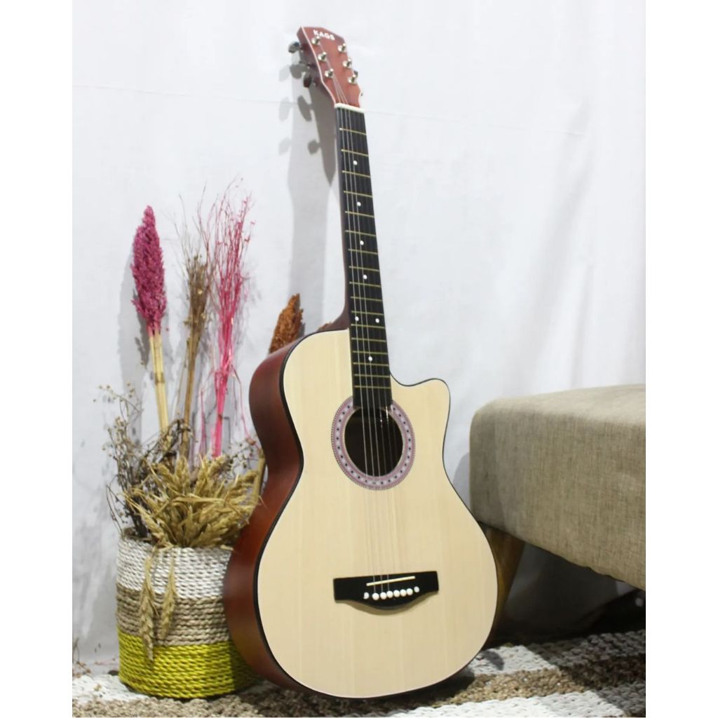 Jual Gitar Akustik Yamaha (Gratis peking kayu) | Shopee Indonesia