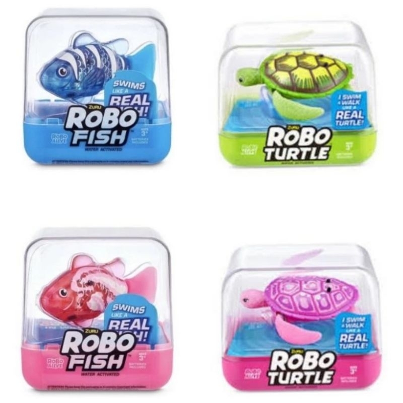 Jual Zuru Robo Fish Robo Turtle Robo Boat | Shopee Indonesia