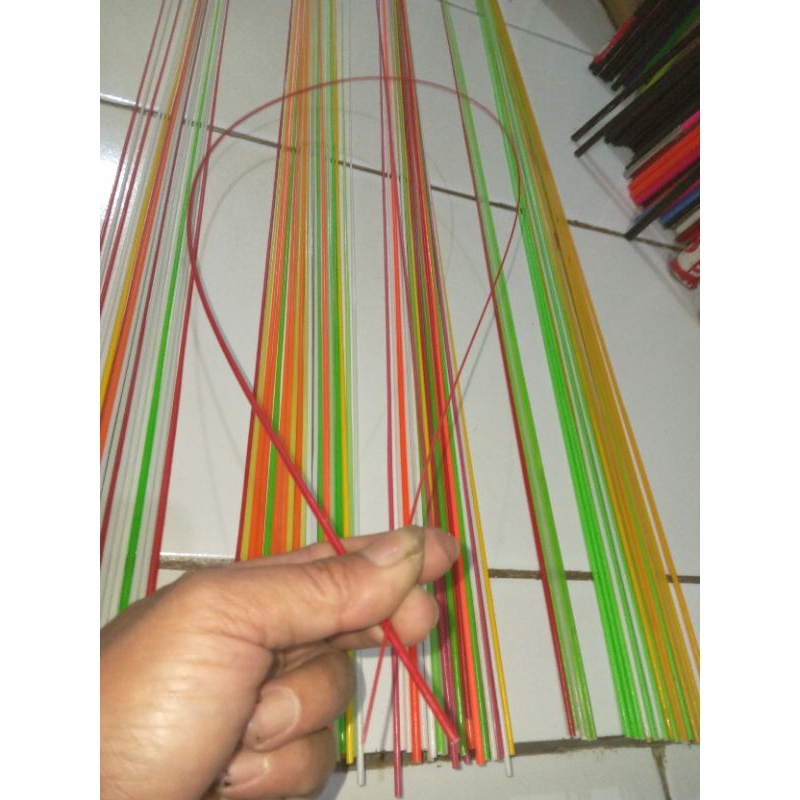 Jual Fiber super lentur piber bahan joran pancing micro fishing ikan ...