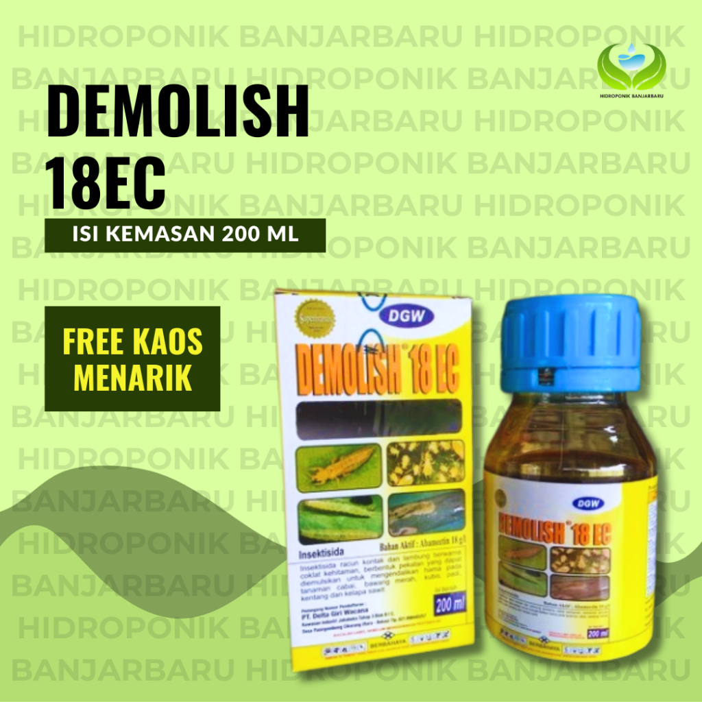 Jual INSEKTISIDA DEMOLISH 18 EC 200 ML | Shopee Indonesia