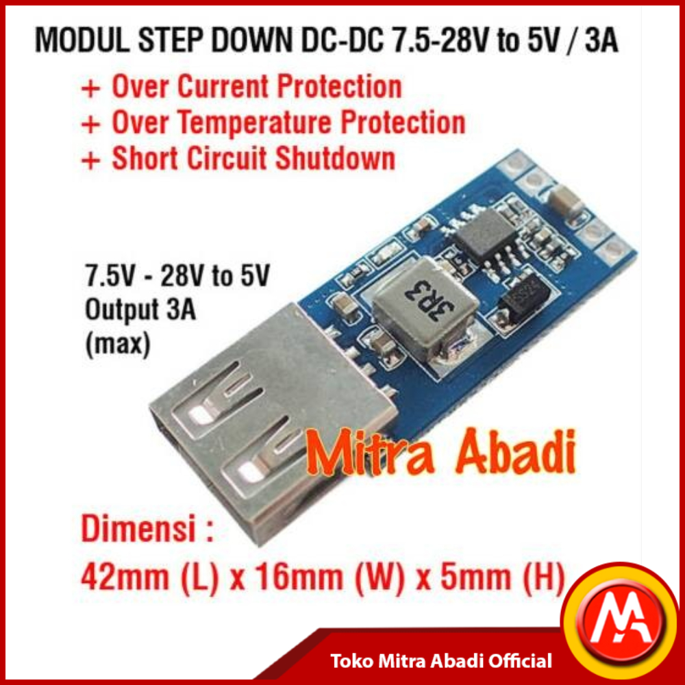 Jual Kit Modul Power Bank DC-DC Step DOWN to 5V 3A | Shopee Indonesia