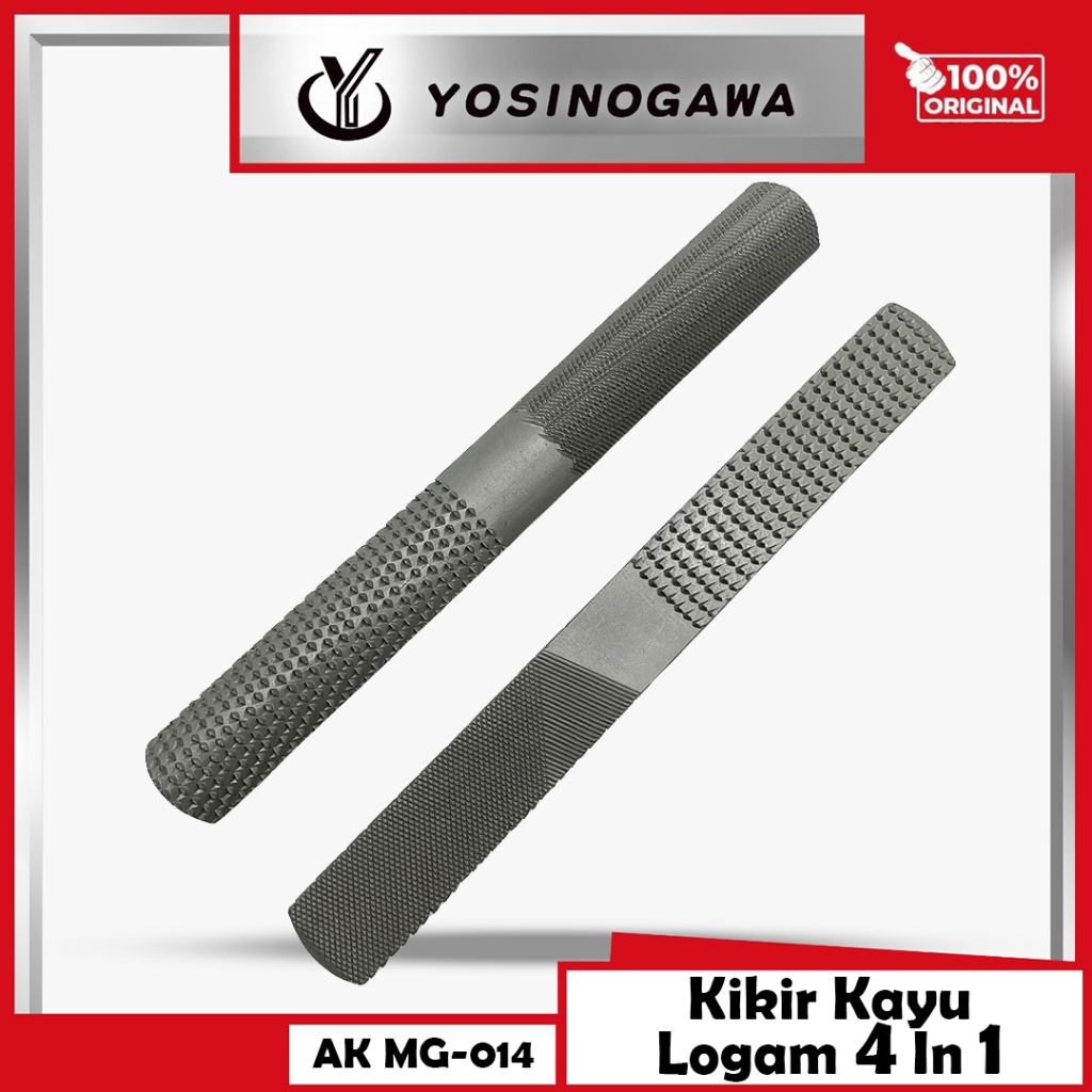 Jual YOSINOGAWA - Alat kikir Kayu 4in1 Steel Portable Metal Wood ...