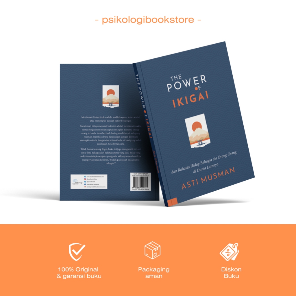 Jual Buku The Power Of Ikigai Dan Rahasia Hidup Bahagia Ala Orang