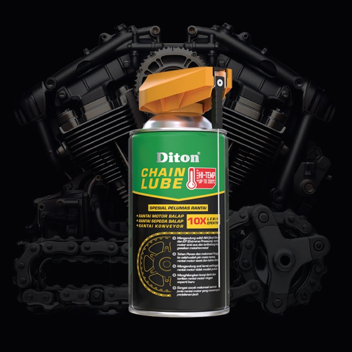 Jual DITON Chain Lube Hi-Temp Pelumas Rantai | Shopee Indonesia