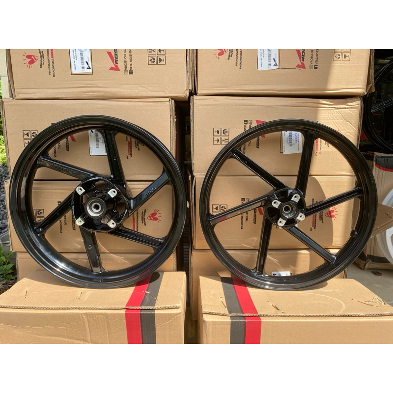 Jual velg v rossi sprint hrc replika ns1 ninja 150 r ss rr | Shopee ...