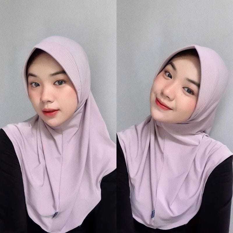 Jual JILBAB BERGO HAMIDAH JERSEY PREMIUM SIZE M / HIJAB INSTAN HAMIDAH NUTUP DADA/ HIJAB HAMIDAH ...