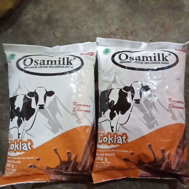 Jual OSAMILK minuman untuk keluarga anda rasa coklat 500g.exp 05/2025 ...
