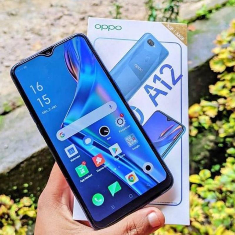 Jual Oppo a12 3/32 (Secend garansi normal) | Shopee Indonesia