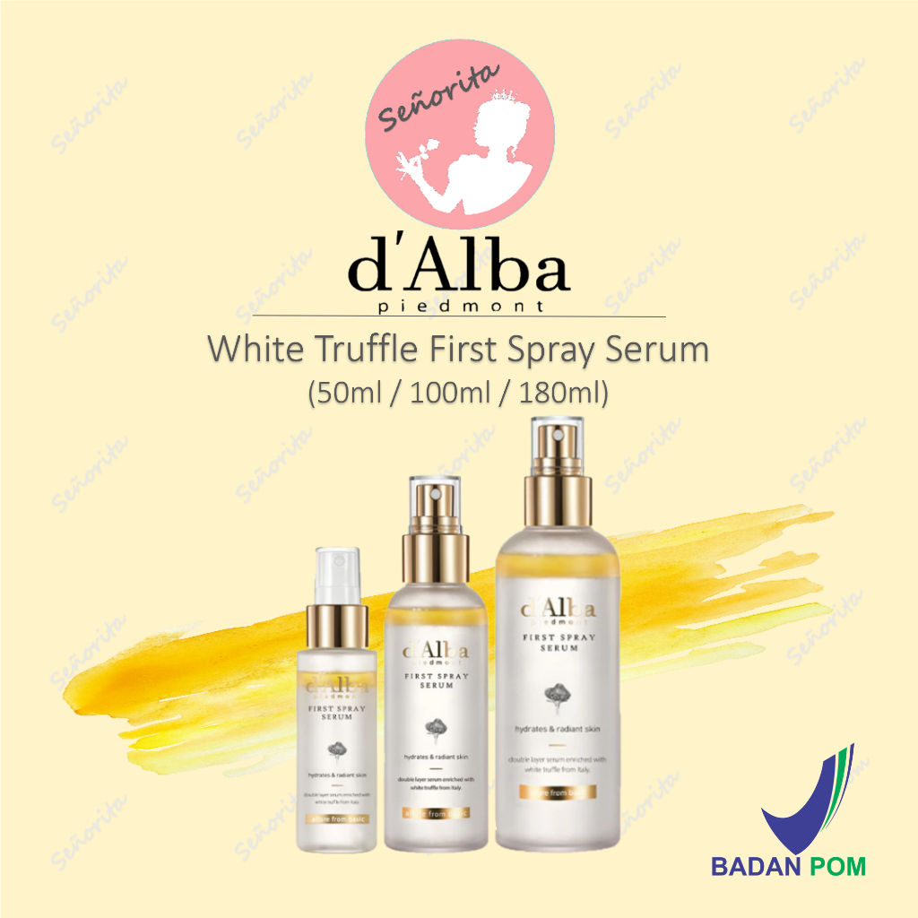 Jual d'Alba White Truffle First Serum 50ml/100ml/180ml | Shopee Indonesia