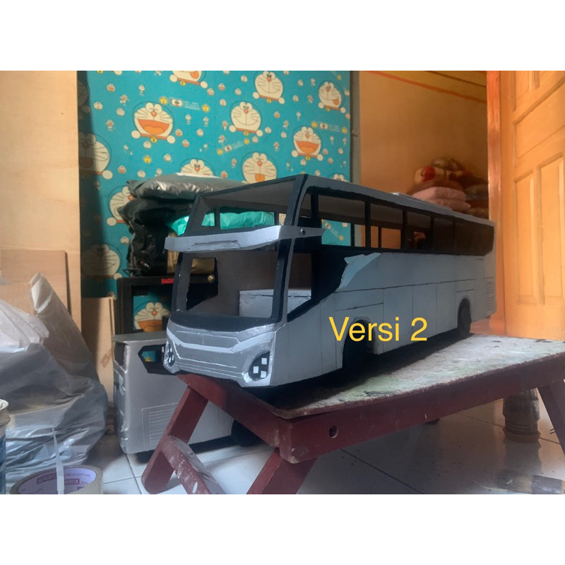 Jual MENTAHAN MINIATUR BUS JETBUS 5 SKALA 1:20 | Shopee Indonesia